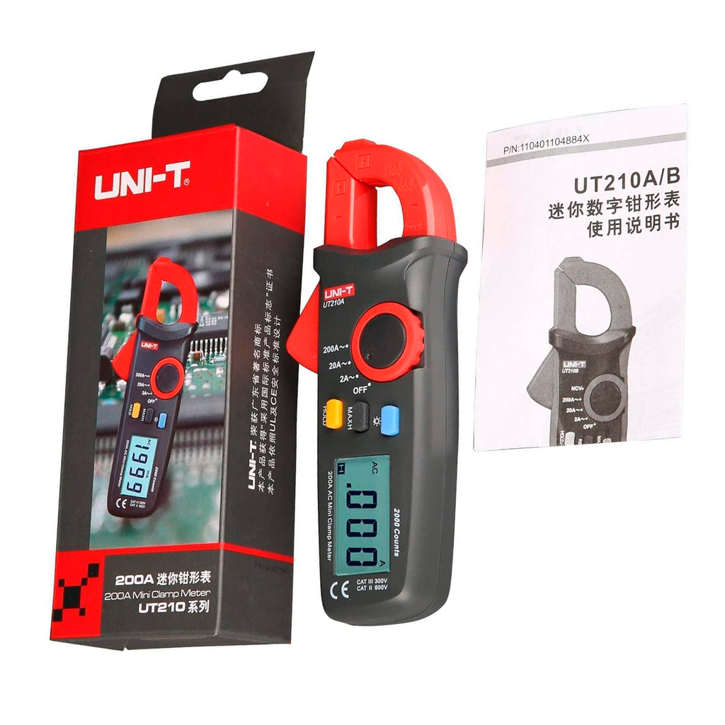 Mini pinza amperimétrica 200a | GRUPO COINP